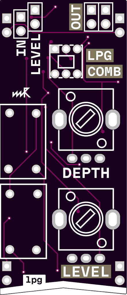Lowpass gate collaborative module - MICRORACK Modules - MICRORACK SYNTH COMMUNITY