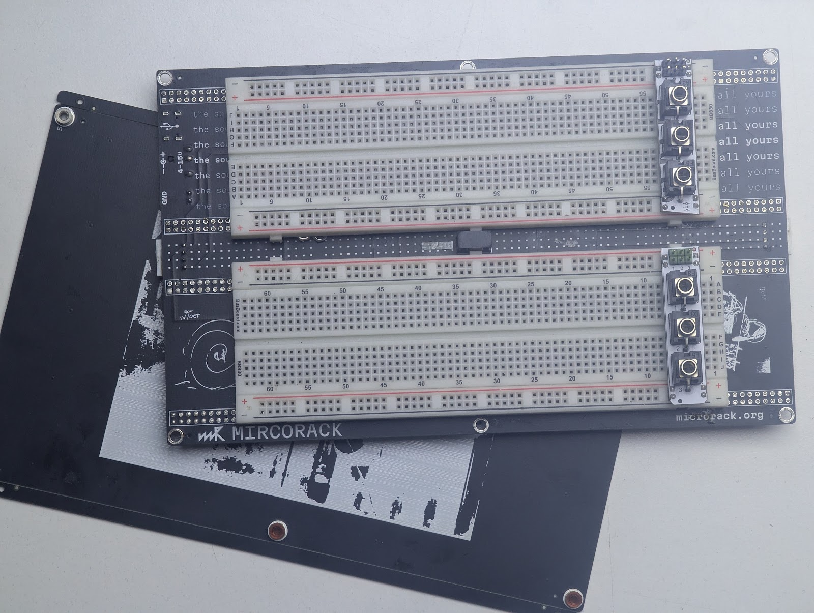 Rack Chassis - MICRORACK Kits - MICRORACK SYNTH COMMUNITY